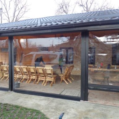 Folie transparenta pentru terasa pret - Bucuresti, Timisoara, Constanta ...