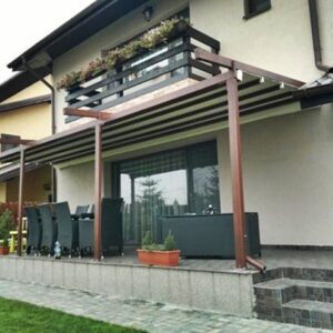 Terase acoperite - Modele exterioare cu sticla si prelate - Inchideri ...